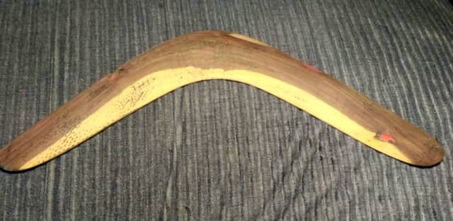 Native Wooden Boomerang - 37cm | Miscellaneous Goods | Gumtree ...