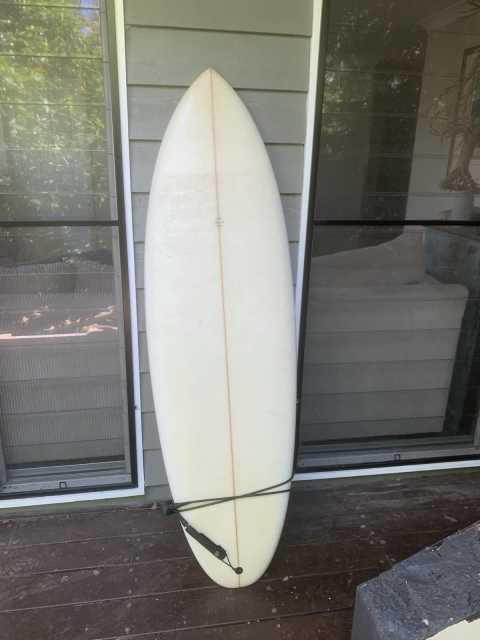 5’7 Jed Done Twin-Pin Shortboard - Surfing in North Narrabeen NSW ...