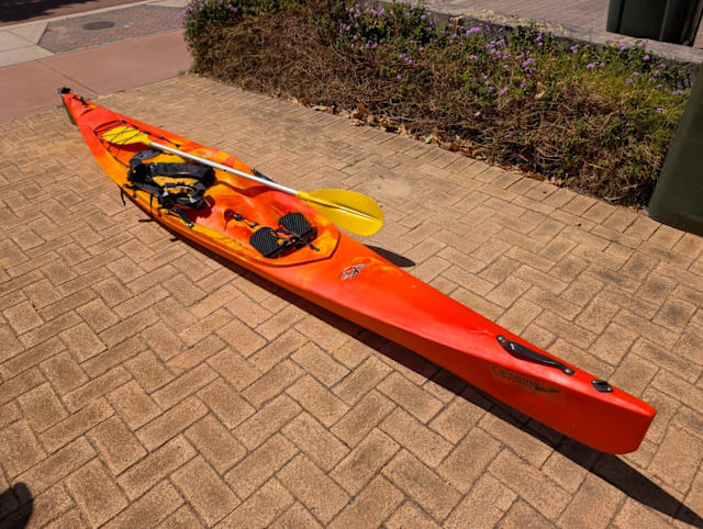 Kayak - Spirit Sit-on with life preserver and paddle | Kayaks & Paddle ...