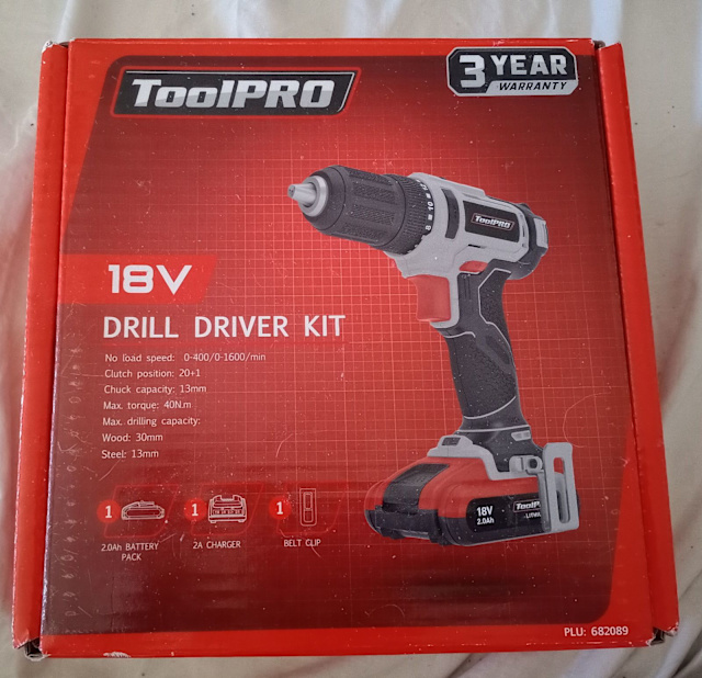 Brand new ToolPRO 18V drill driver kit - Power Tools in Gungahlin ACT ...