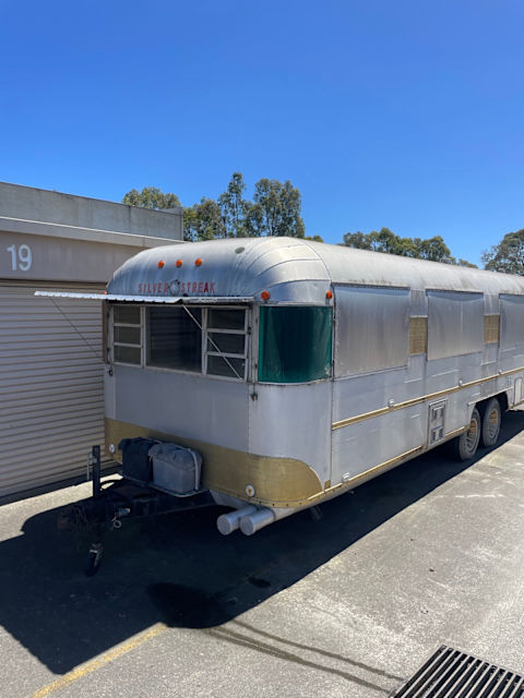 Vintage Silver Streak Continental Rocket Caravan food van | Caravans ...
