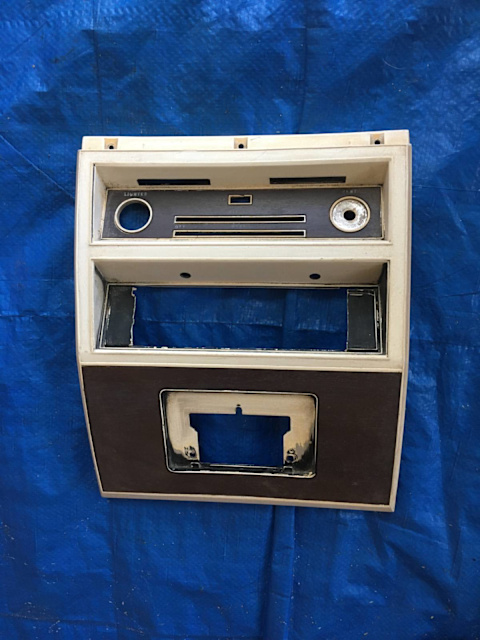 Holden HK HT HG Brougham Monaro Premier Heater Control Fascia Panel ...