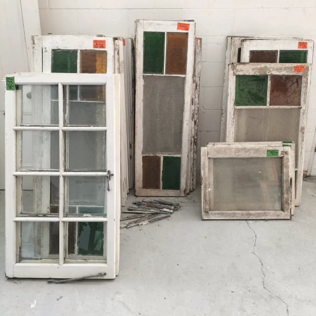 Renovators Alert - original vintage windows and doors on offer ...