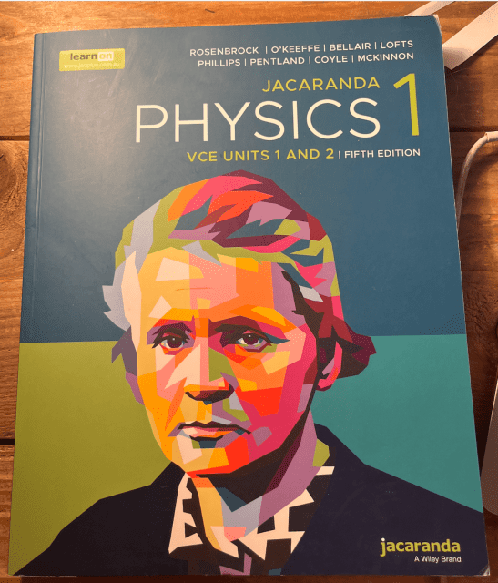 Jacaranda Physics VCE unit 1 and 2 - Textbooks in Surrey Hills VIC ...