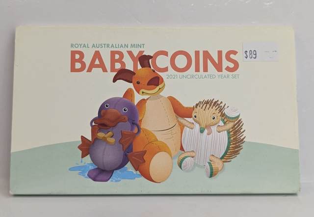 ROYAL AUSTRALIAN MINT BABY COINS UNCIRCULATED SET - REF 380434 ...