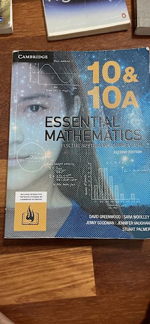 Essential Mathematics For the Australian curriculum 10 & 10A ...