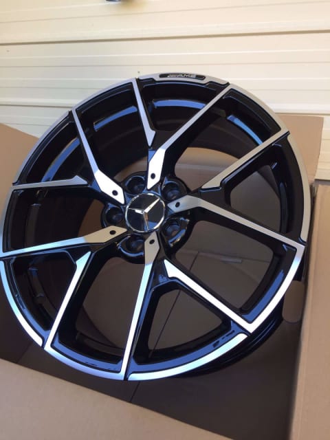 brand new mercedes style wheels 19 staggered c class e class.. | Wheels ...