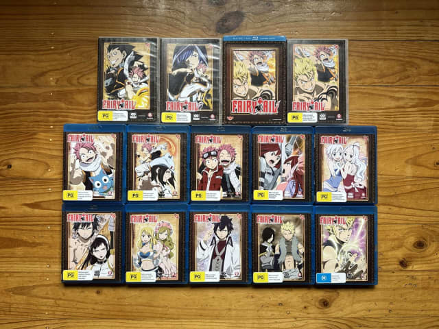FAIRY TAIL ANIME COLLECTIONS | DVD & BLUERAY VARIOUS PRICES FAIRYTAIL ...
