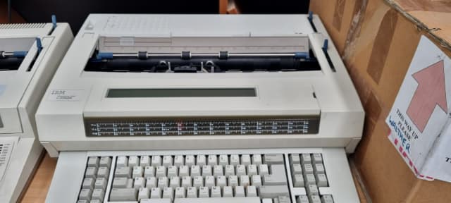 Typewriter IBM Wheelwriter 3500 Lexmark 6787-008 - Miscellaneous Goods ...
