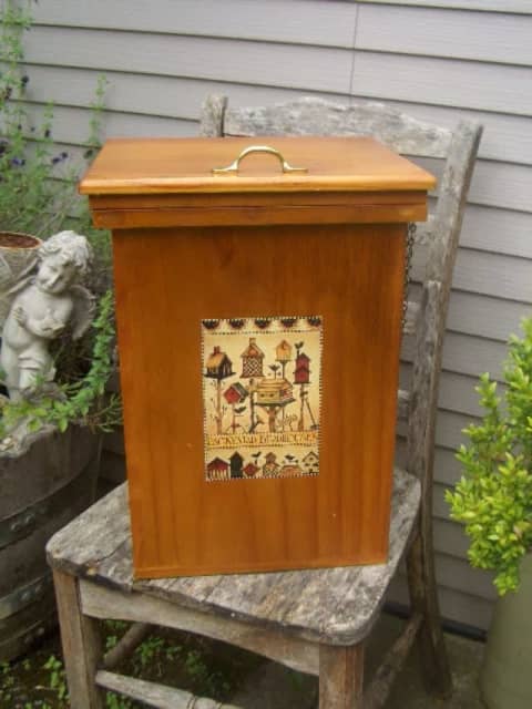 French Farmhouse Style Large Timber Potato Onion Box | Other Home Decor ...