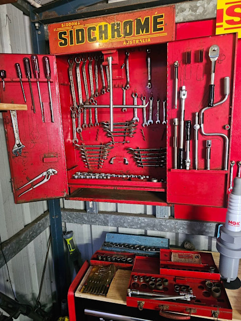 Sidchrome 1960s Wall Cabinet with tools plus extras - Tool Storage & Benches in Eaton WA ...