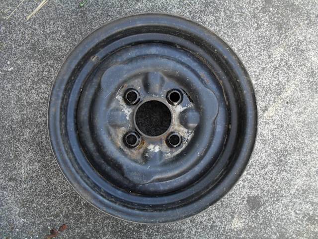 13 inch Wheel Rim 4 Stud (4 x 108) 44C - LMC - 13 x 5J - Black 1 Only ...