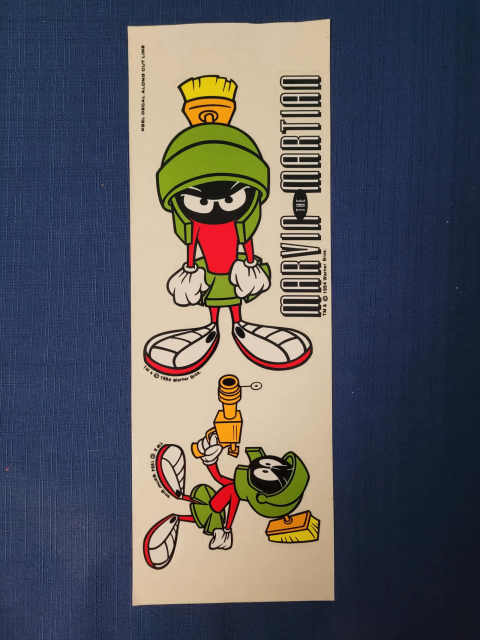 Marvin the Martian 1994 Stickers - Collectables in Auburn NSW | Gumtree ...
