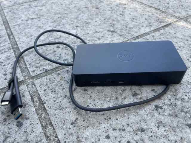 Dell D6000 Dock - USB A/C - DisplayLink - HDMI, DisplayPorts + 130W PS ...