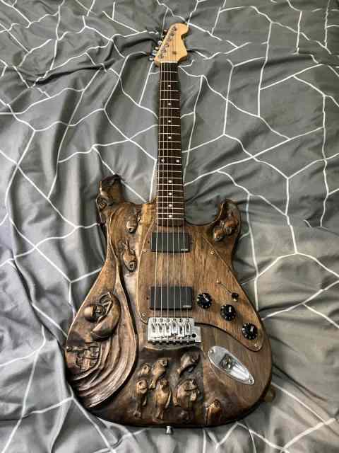 Custom Shop Luthier Masterbuilt Stratocaster HH EMG 81 85 + Fender Bag ...