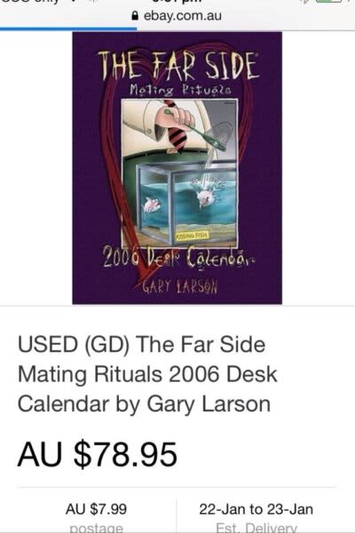 The "FarSide" Gary Larsons Comic Cartoons in a Diary NoteBook NEW ...