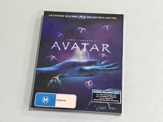 Avatar Extended Blu-ray Collectors Edition DVD 3 Disc Set EXC | CDs ...