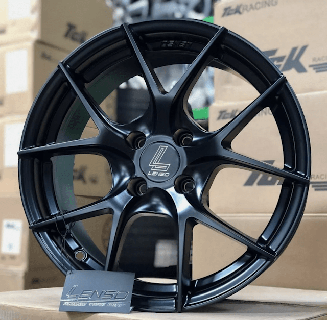 4x 17 Lenso Jager Dyna Wheels Suit Honda, Toyota, Suzuki- 17x7.5 4x10 ...