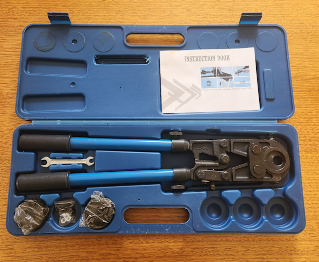 Gas Pex Manual Crimping Tool Kit 16-20-25mm GPZ-SYQ14-32AKIT - Hand ...