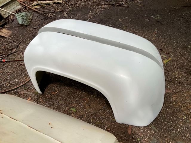 FORD PICKUP REAR GUARDS Stepside Fenders F100******1953 | Auto Body ...