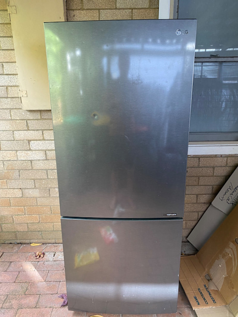 LG Fridge/Freezer Silver - Fridges & Freezers in Mount Pleasant NSW ...