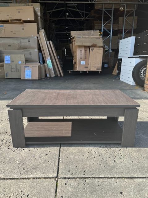 CLEARANCE SALE FOR STURDY SAMPLE TONY COFFEE TABLE IN BLACK OAK COLOUR ...