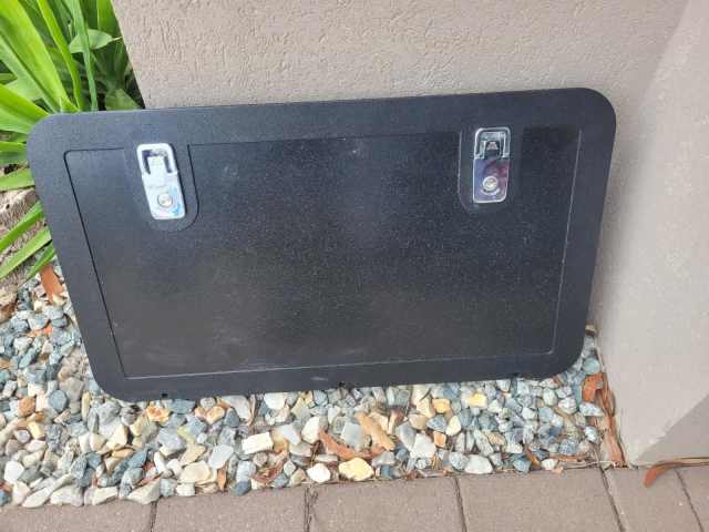 Caravan boot door | Caravan & Campervan Accessories | Gumtree Australia ...
