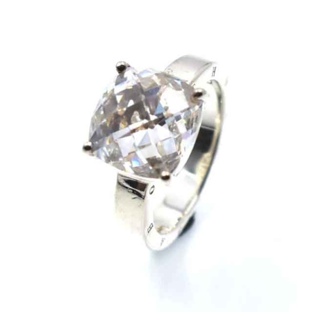 Silver Ladies Ring With Stone Size N - Women's Jewellery in Bundaberg ...