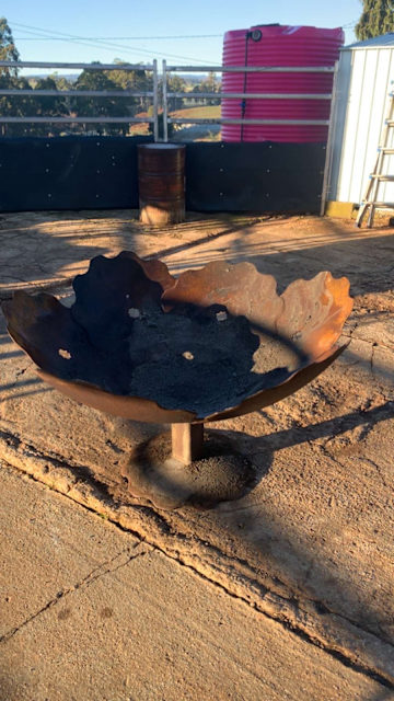 Disc fire pit - Other Garden in Westbury TAS | Gumtree Australia