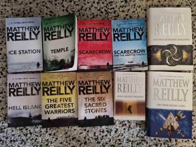 Matthew Reilly books - Fiction Books in Connolly WA | Gumtree Australia
