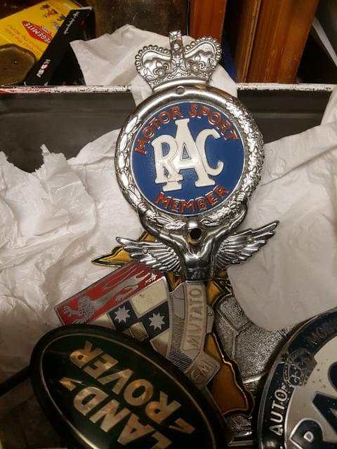 RAC motor sport member car badge sale as is - Collectables in Deakin ...