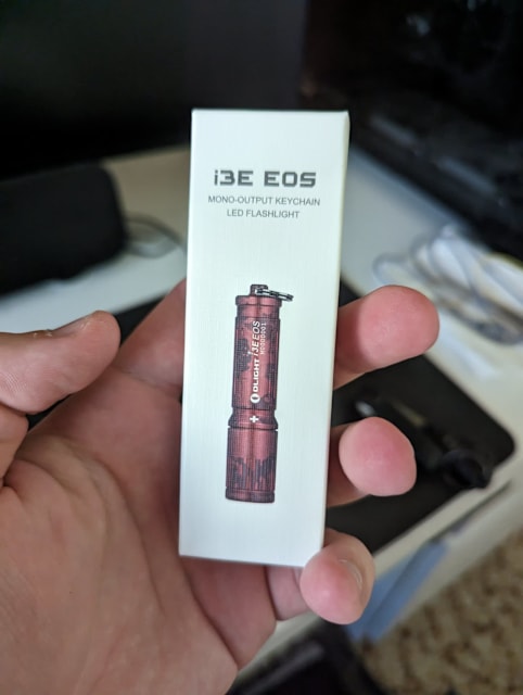 Olight I3E EOS EDC Keyring LED Flashlight Compact Keychain Bronze ...