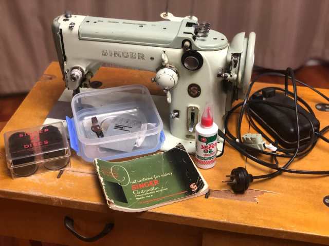 SINGER 319k Industrial Strength Heavy Duty Sewing Machine (1960 ...