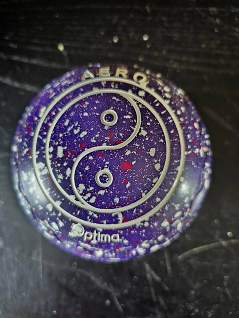 Aero OPTIMA Lawn Bowls 3H WB26 Z Scoop Grip Purple Speckled - Other ...