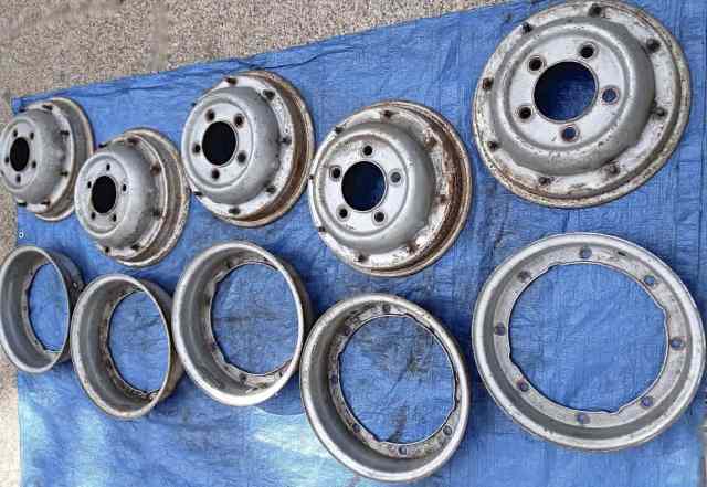 LAND ROVER S1 Set of split rims, first model option, RARE SET $1000 ...
