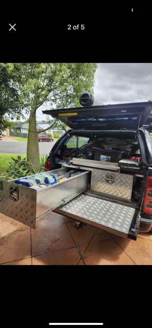 DUAL CAB DRAWER SET TO SUIT PX RANGER, N70 & N80 HILUX | Auto Body ...