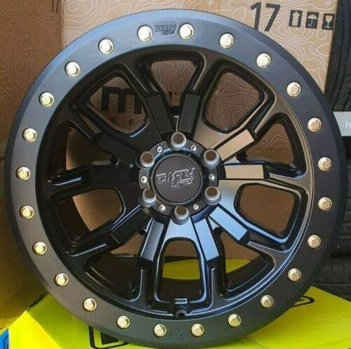 17 Dirty Life DT1 Wheels Suit Flared Navara NP300 D23 17x9 6/114.3 0P ...