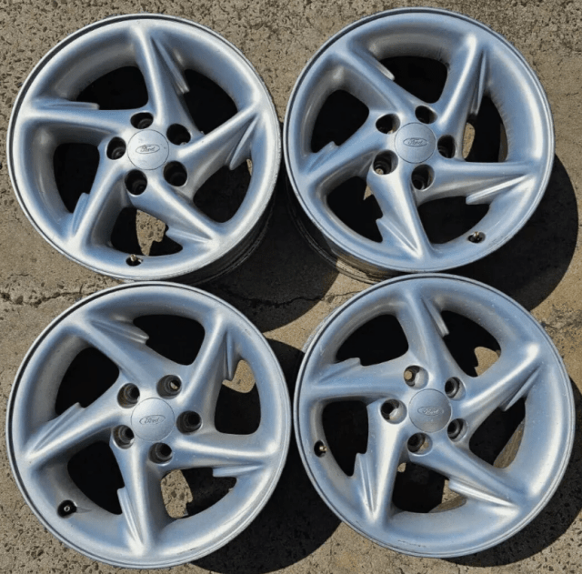 4x 16 Genuine Ford EL Shark Fin Wheels Suit EA EB ED EF EL 16x7 5/114 ...