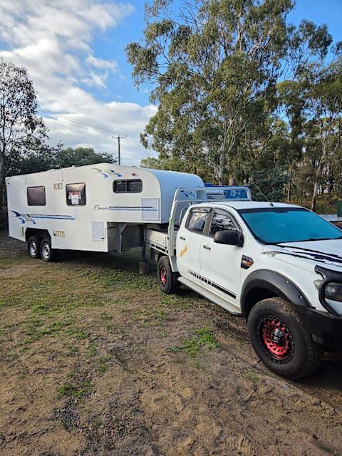 2017 Ford Ranger ,Fifth Wheeler Combo | Caravans | Gumtree Australia ...