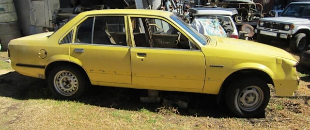 VB VC Holden Commodore Sedan rolling shell VH VK. Very little rust ...