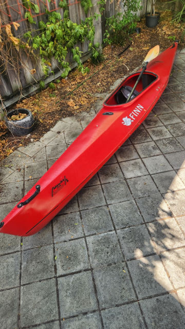 Kayak Finn | Kayaks & Paddle | Gumtree Australia Vincent Area - North ...