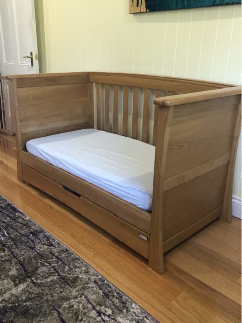 Pending pickup - Mamas & Papas Solid English Oak Cot / Daybed | Cots ...