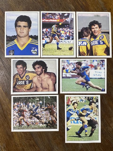 Parramatta Eels 1983 Scanlens rugby league sticker set | Collectables ...