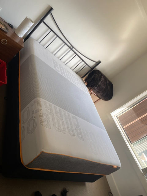 QUEEN SIZE BED OMF 8 MONTHS OLD PHONE CALLS ONLY PLEASE - Beds in ...