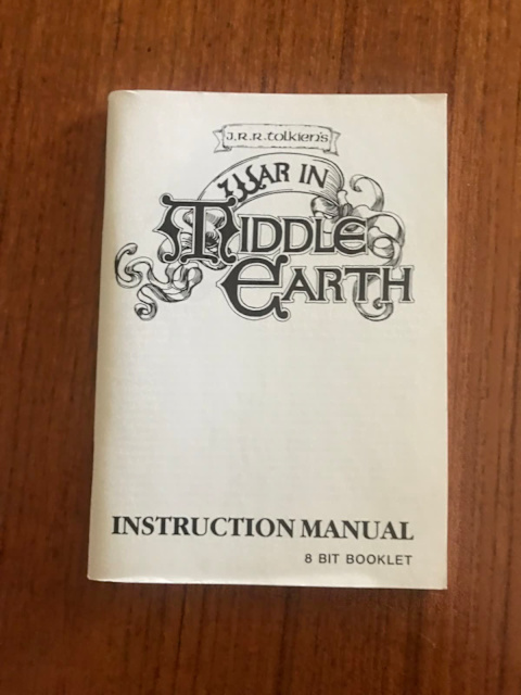 VINTAGE COMMODORE 64 C64 WAR IN MIDDLE EARTH - Video Games in Para ...