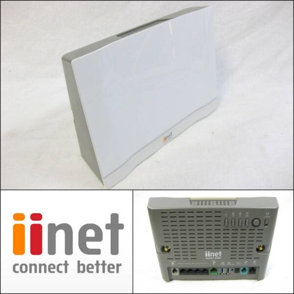 iiNET VGDAC4 Budii Lite 4 Port GE DECT wireless 11ac VoIP Modem ...
