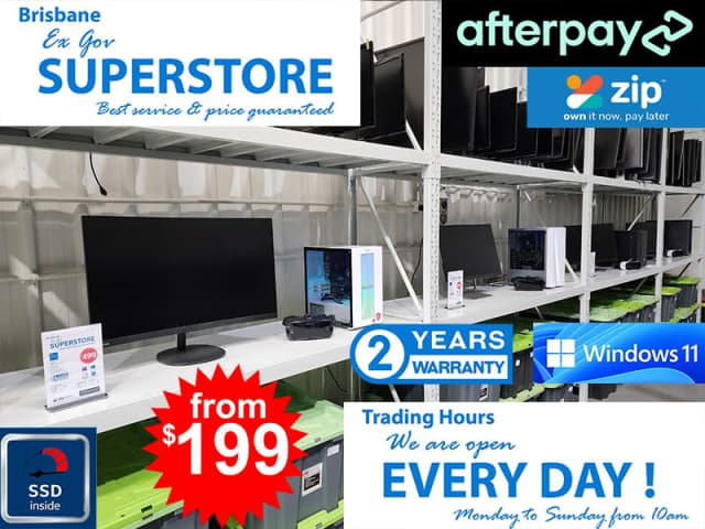 EX GOV SUPERSTORE. OPEN 7 DAYS.WINDOWS 11 & MS OFFICE PRO INCLUDED ...
