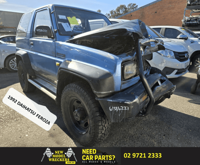 WRECKING 1992 DAIHATSU FEROZA 1.6i PETROL MANUAL AWD BLUE (NMW08846 ...
