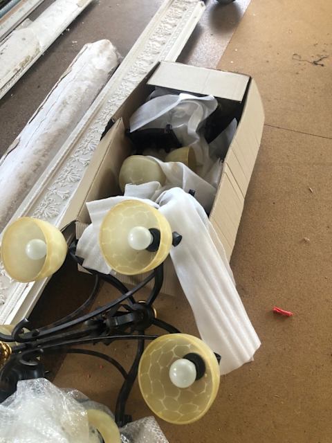 Light fittings chandeliers/wall sconces - Ceiling Lights in Gunning NSW ...