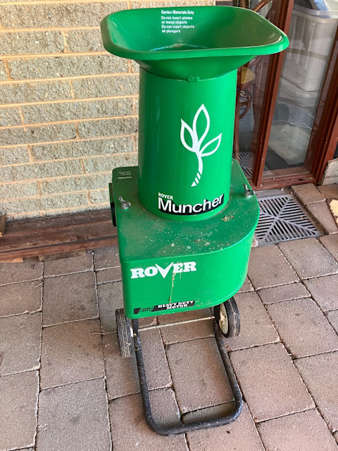 Mulcher ROVER Elec Muncher - Other Garden in Aranda ACT | Gumtree Australia